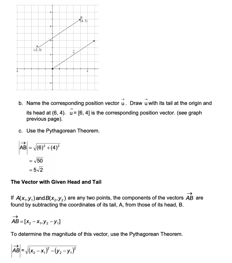 Lesson 19: Cartesian Vectors – Canadian International Learning